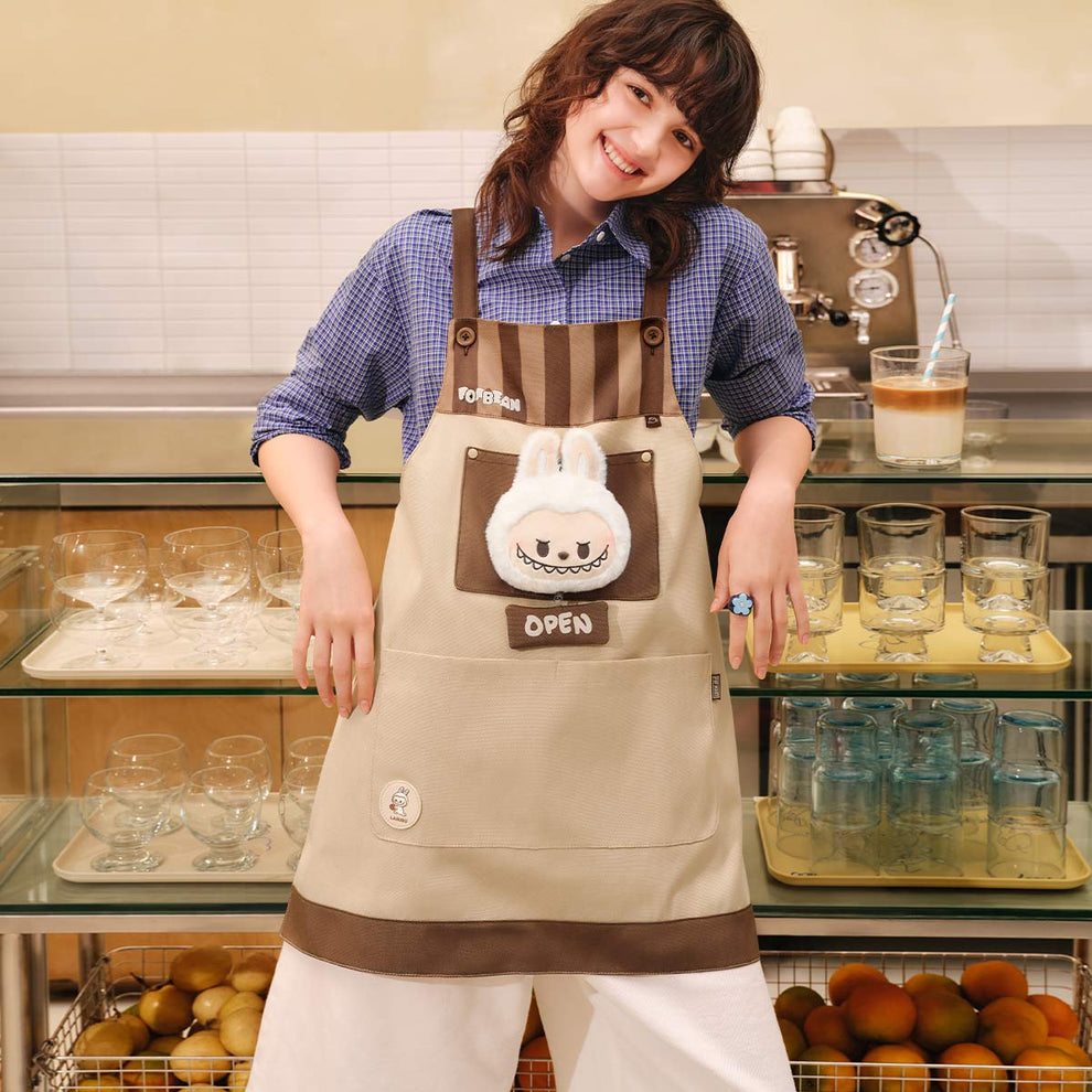 POP BEAN Coffee Factory Series-LABUBU Apron – VALOR HYPE